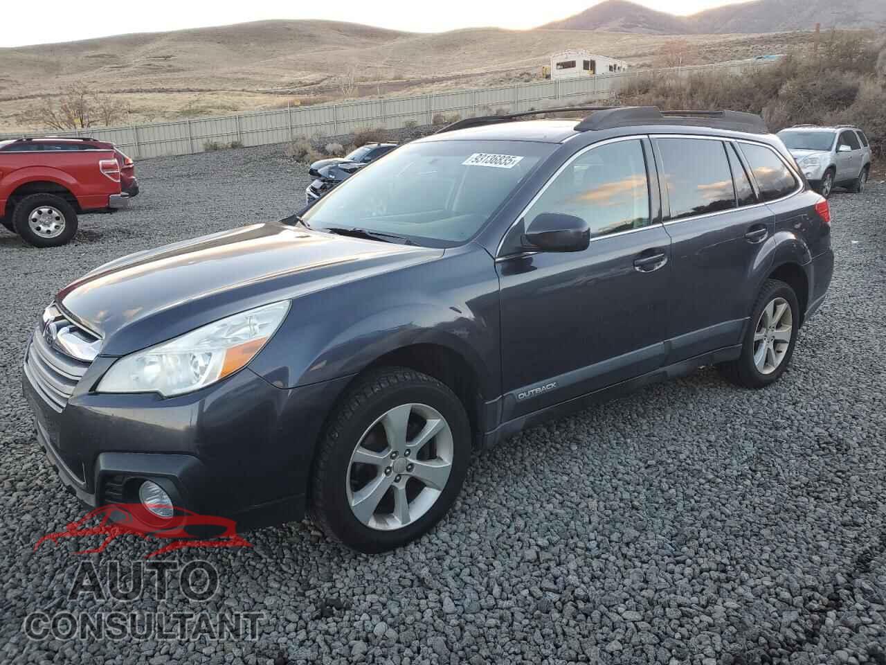 2013 SUBARU OUTBACK 2.5I PREMIUM GAS - 4S4BRBHC0D3204838