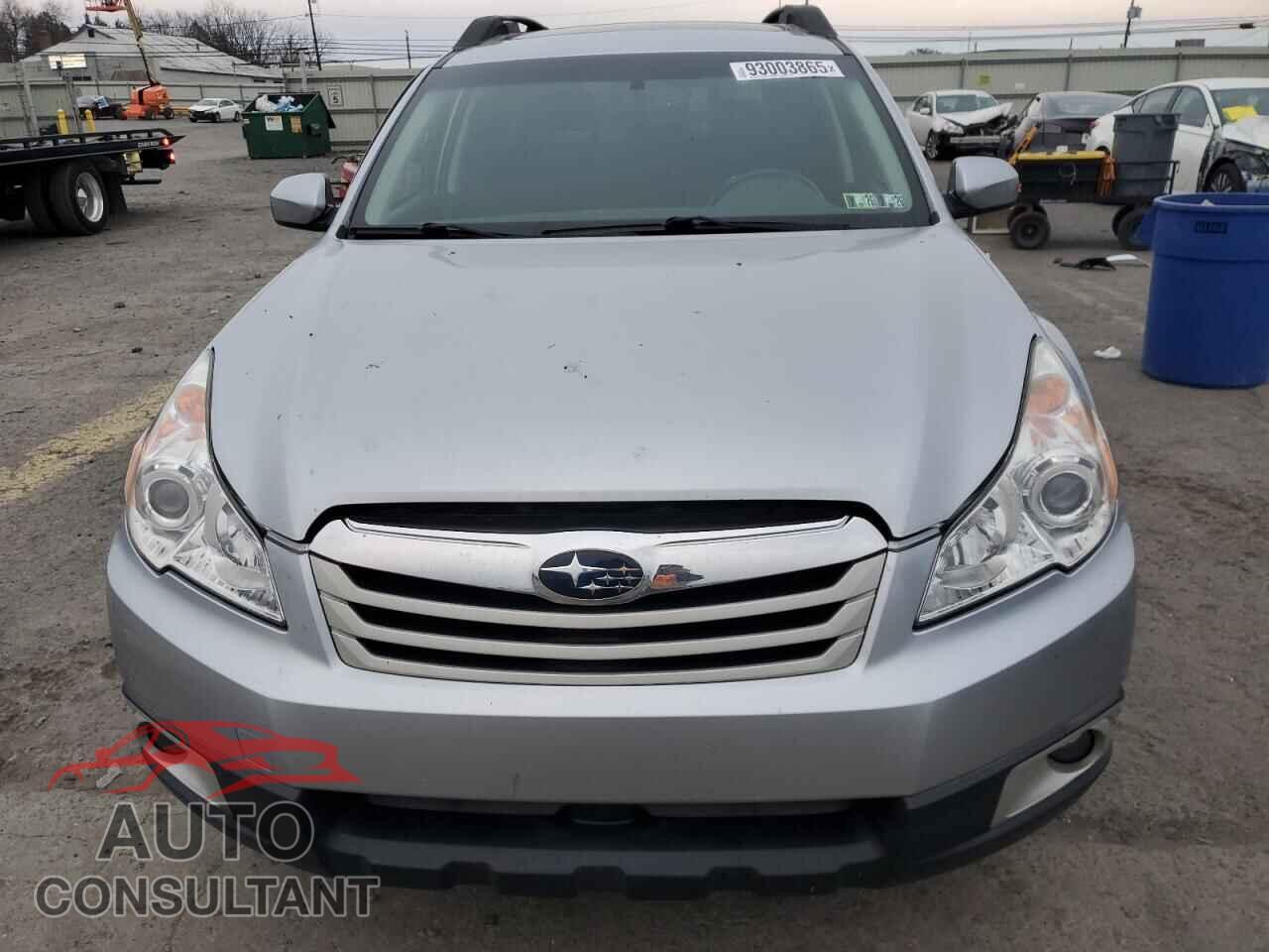 2012 SUBARU OUTBACK 2.5I PREMIUM GAS - 4S4BRBGC0C3293696