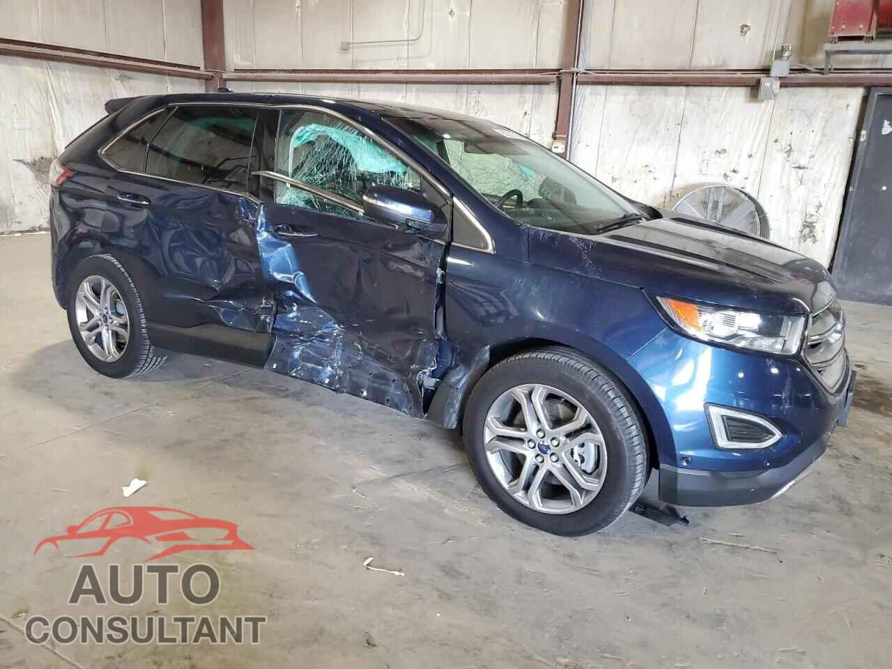 2017 FORD EDGE TITANIUM GAS - 2FMPK4K81HBC43342