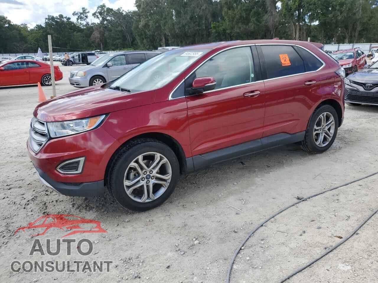 2018 FORD EDGE TITANIUM GAS - 2FMPK3K96JBB07698