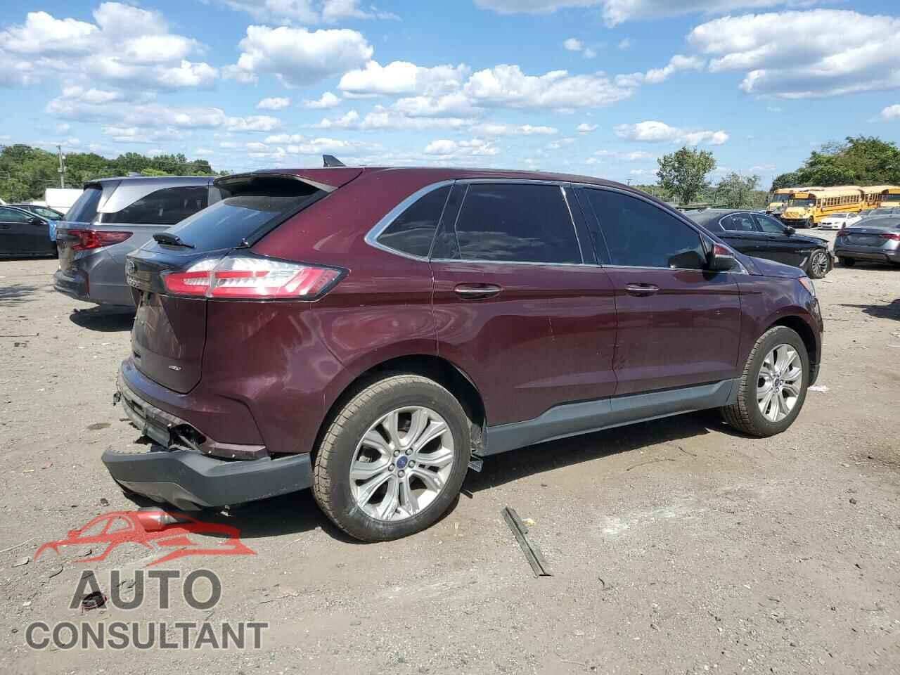 2022 FORD EDGE TITANIUM GAS - 2FMPK4K94NBA54804