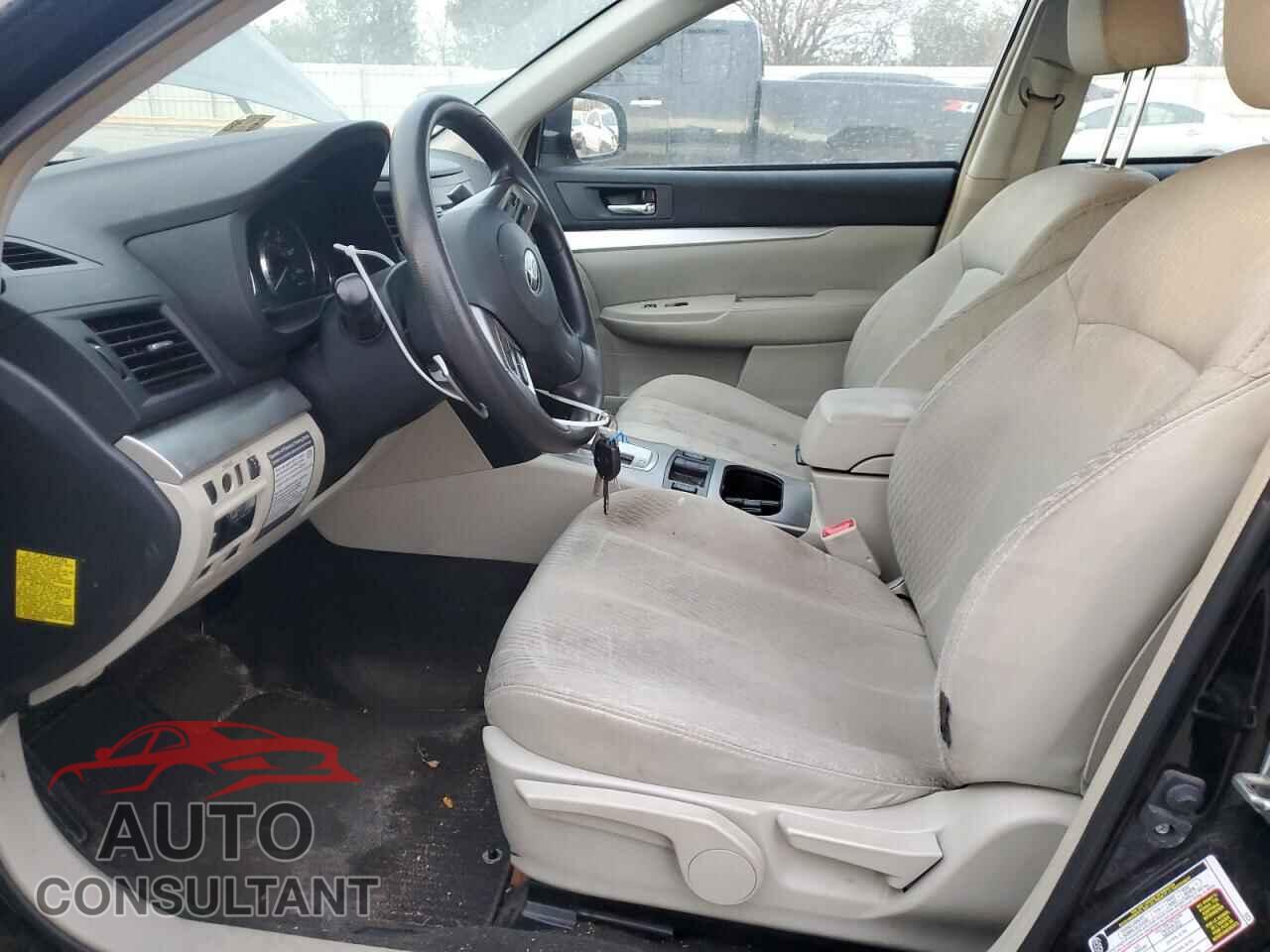 2012 SUBARU OUTBACK 2.5I GAS - 4S4BRBAC2C3276312