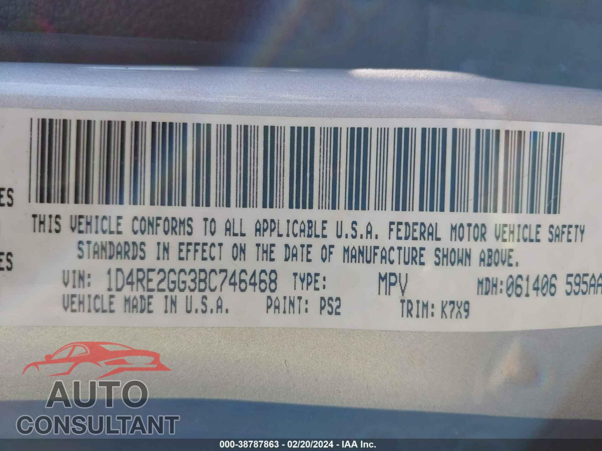2011 DODGE DURANGO EXPRESS Flexible Fuel - 1D4RE2GG3BC746468