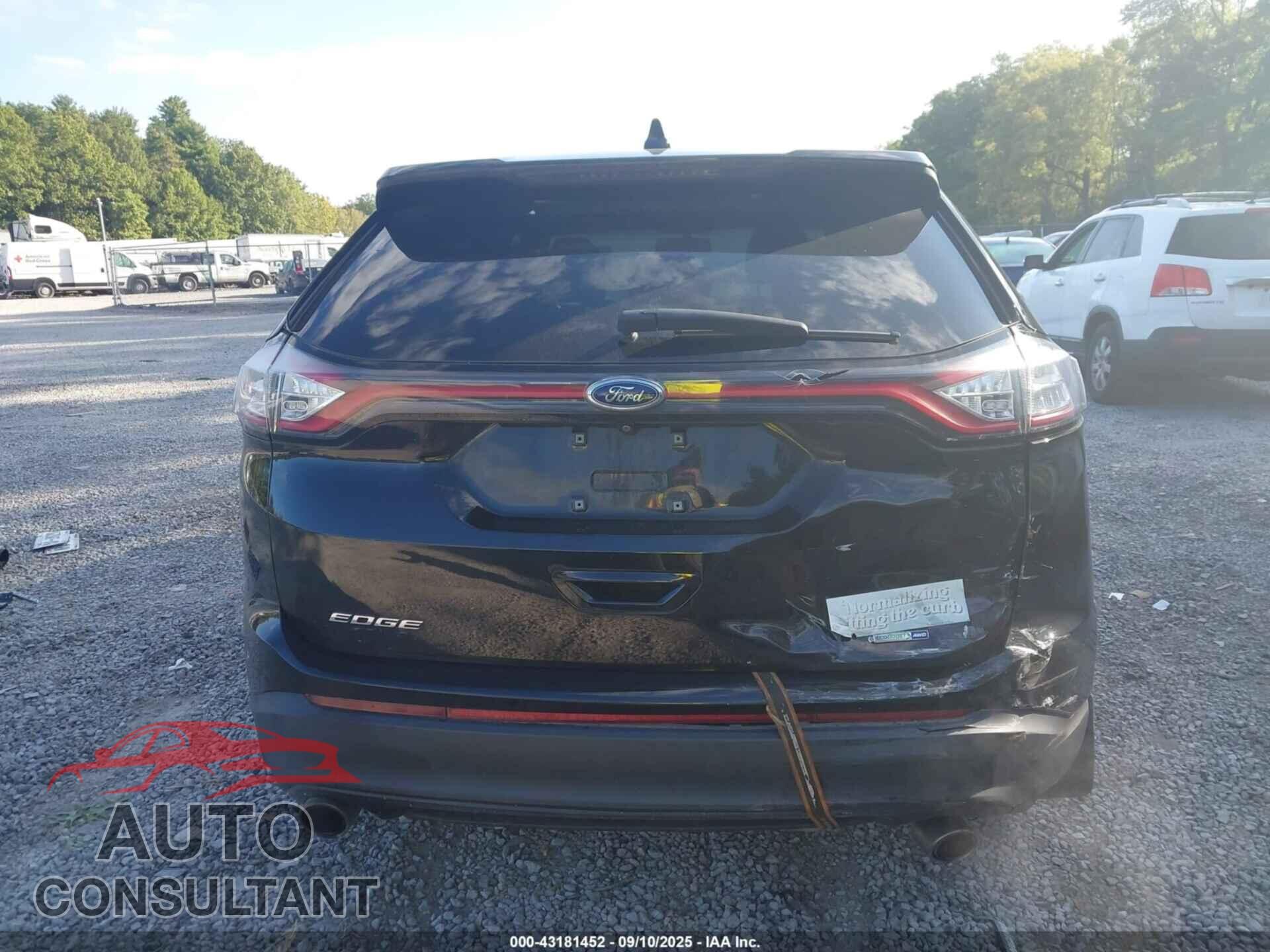 2017 FORD EDGE SE Gasoline - 2FMPK4G97HBC47008