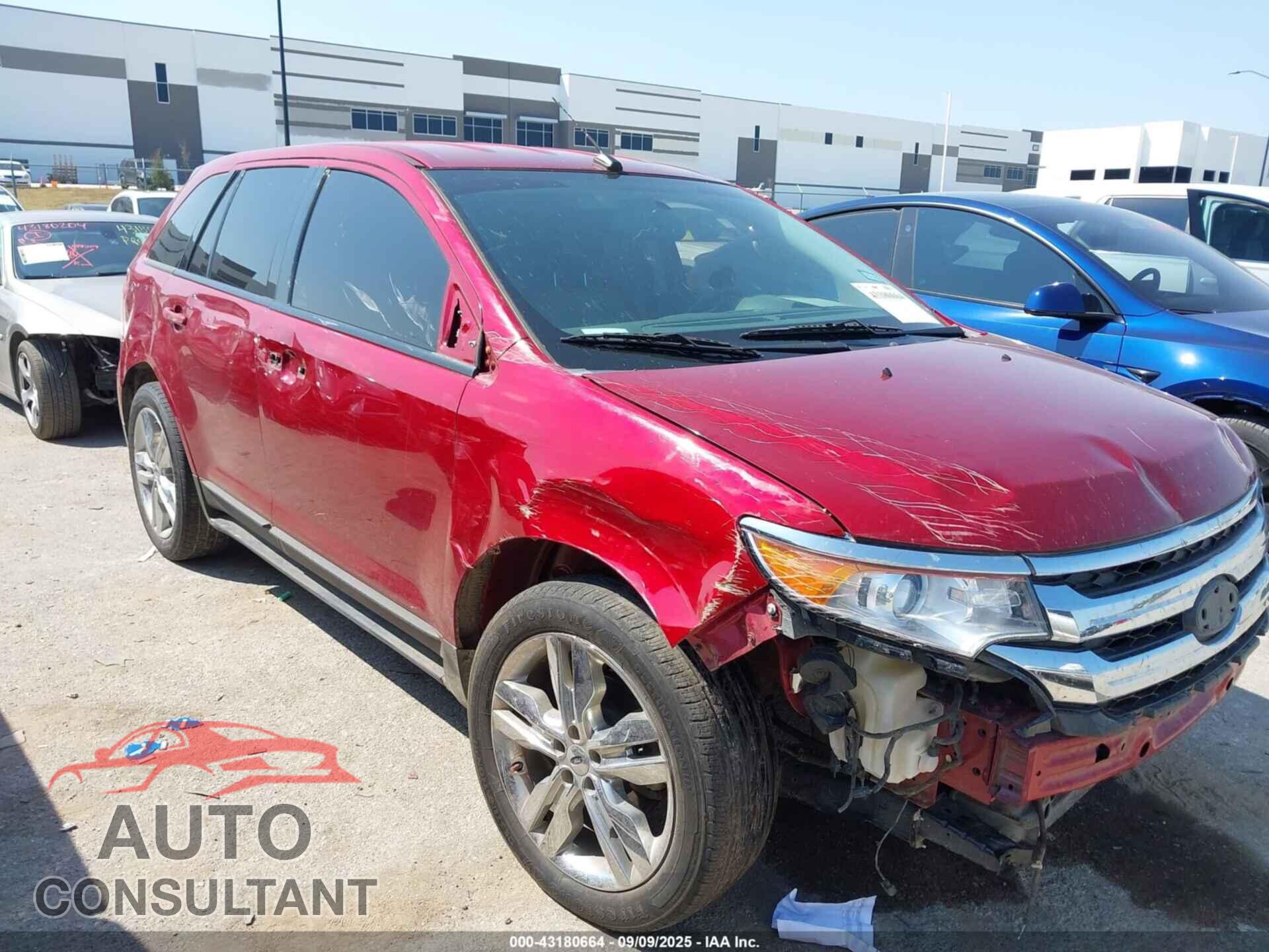 2013 FORD EDGE SEL Gasoline - 2FMDK3J92DBC70261