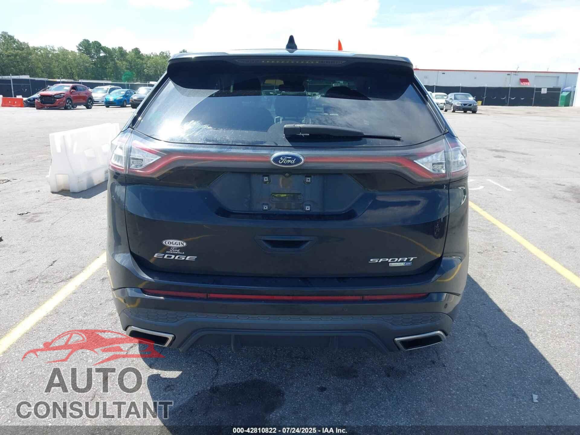2017 FORD EDGE SPORT Gasoline - 2FMPK4APXHBB77981