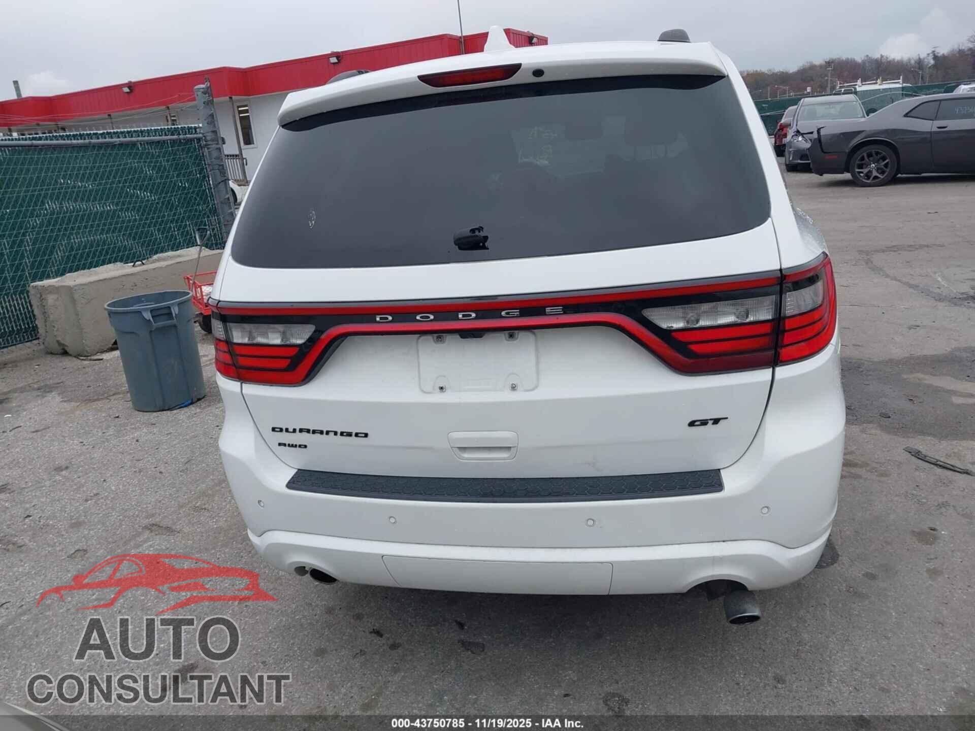 2017 DODGE DURANGO GT AWD Flexible Fuel - 1C4RDJDG8HC758350