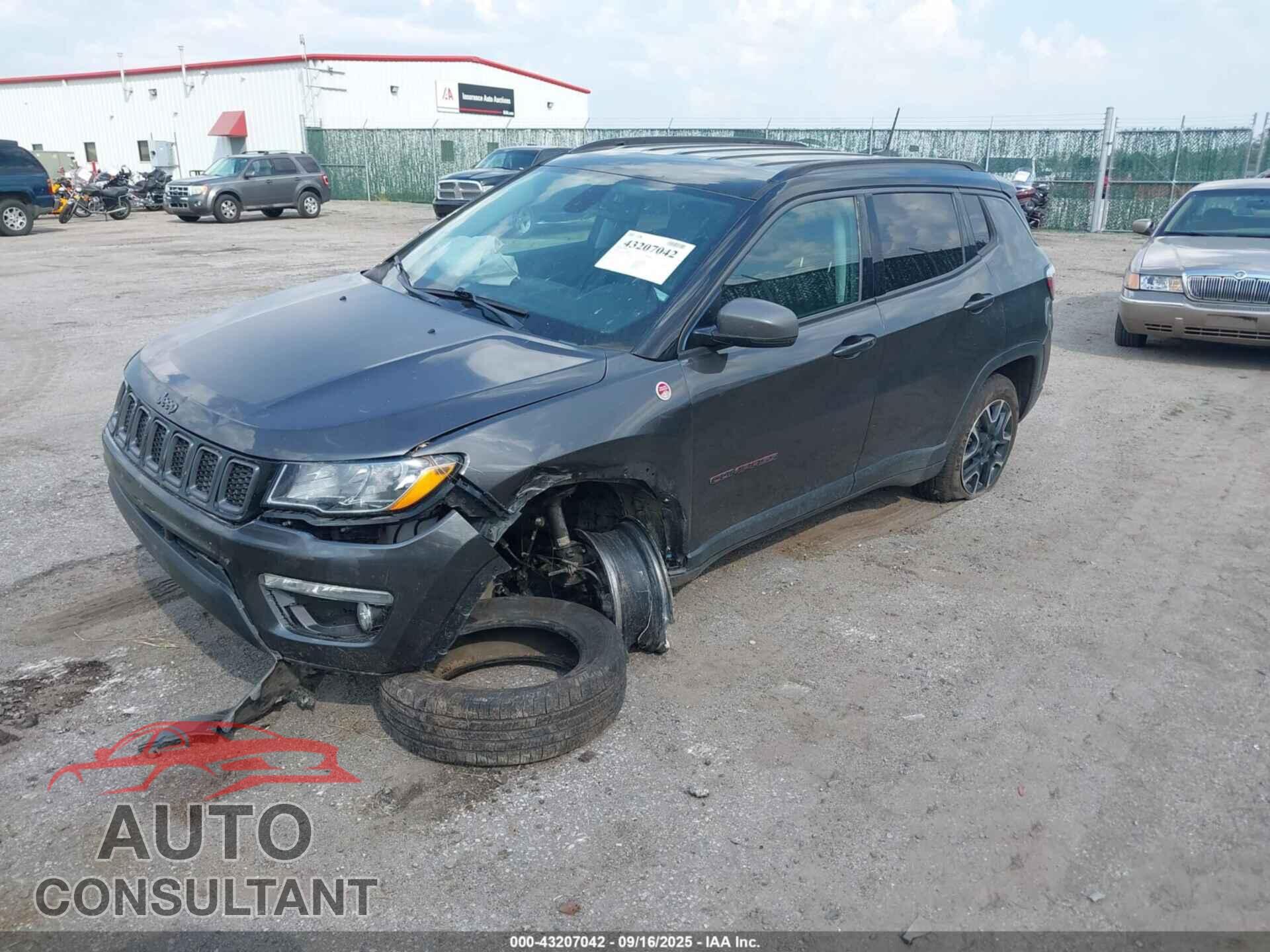 2020 JEEP COMPASS TRAILHAWK 4X4 Gasoline - 3C4NJDDB1LT111881