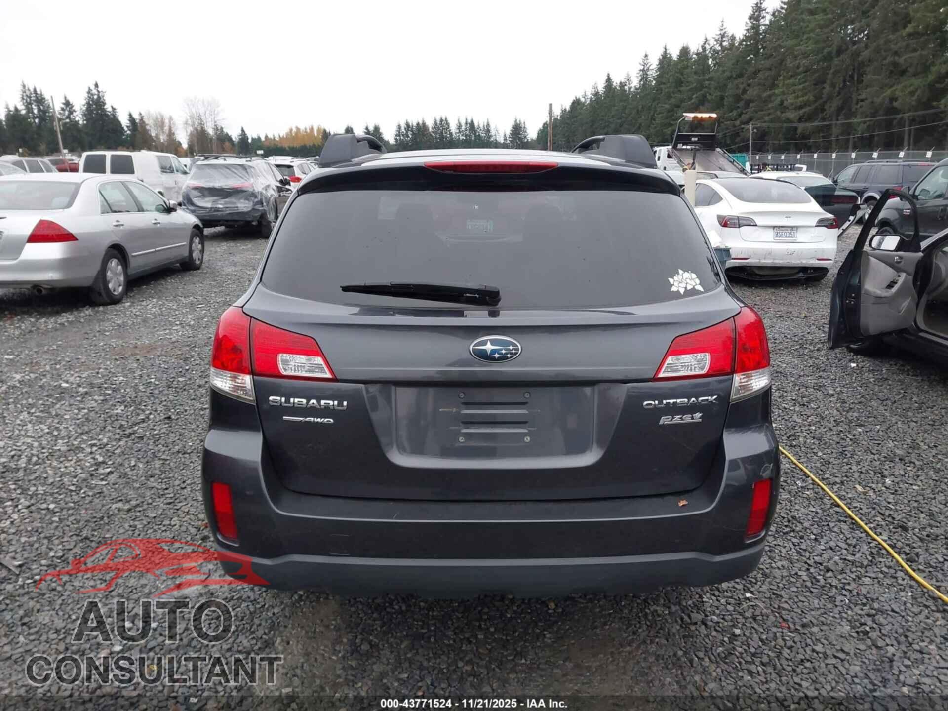 2012 SUBARU OUTBACK 2.5I PREMIUM Gasoline - 4S4BRBCC6C3301757