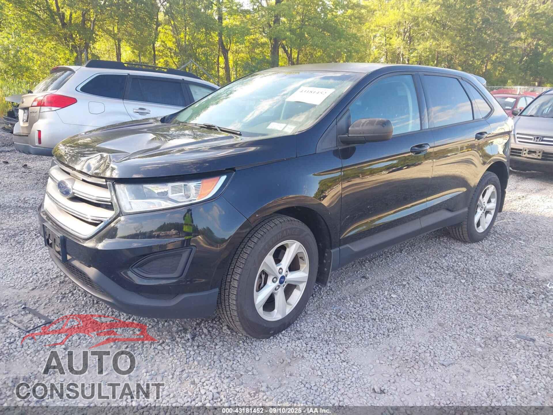 2017 FORD EDGE SE Gasoline - 2FMPK4G97HBC47008