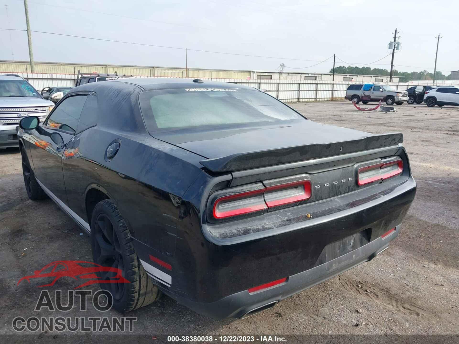2016 DODGE CHALLENGER SXT Flexible Fuel - 2C3CDZAG3GH352596