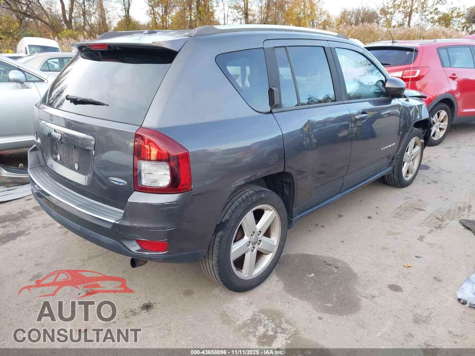 2014 JEEP COMPASS HIGH ALTITUDE GAS - 1C4NJCEA8ED849301