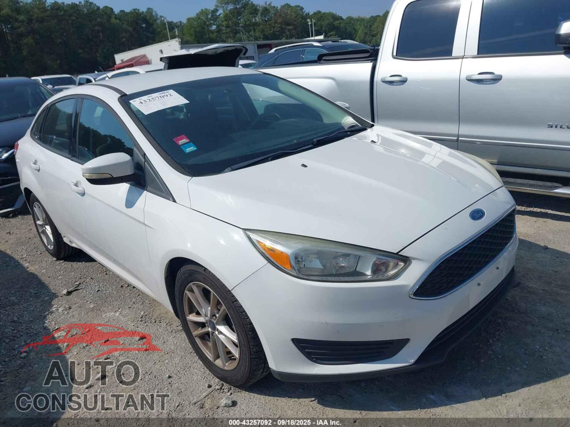 2016 FORD FOCUS SE Gasoline - 1FADP3F23GL320287