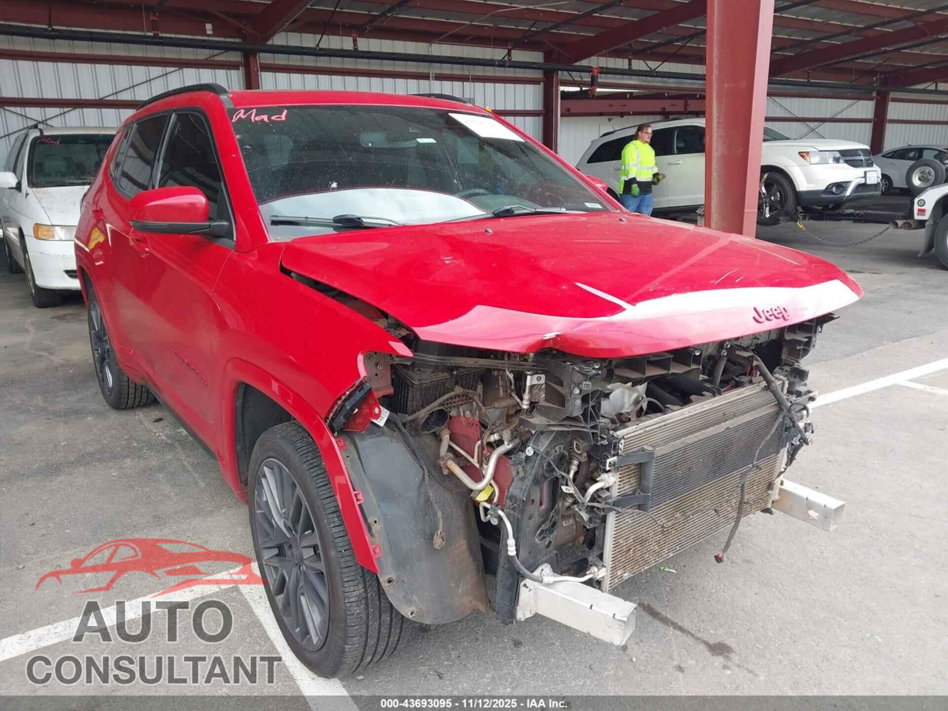 2022 JEEP COMPASS (RED) EDITION 4X4 Gasoline - 3C4NJDCB9NT213093