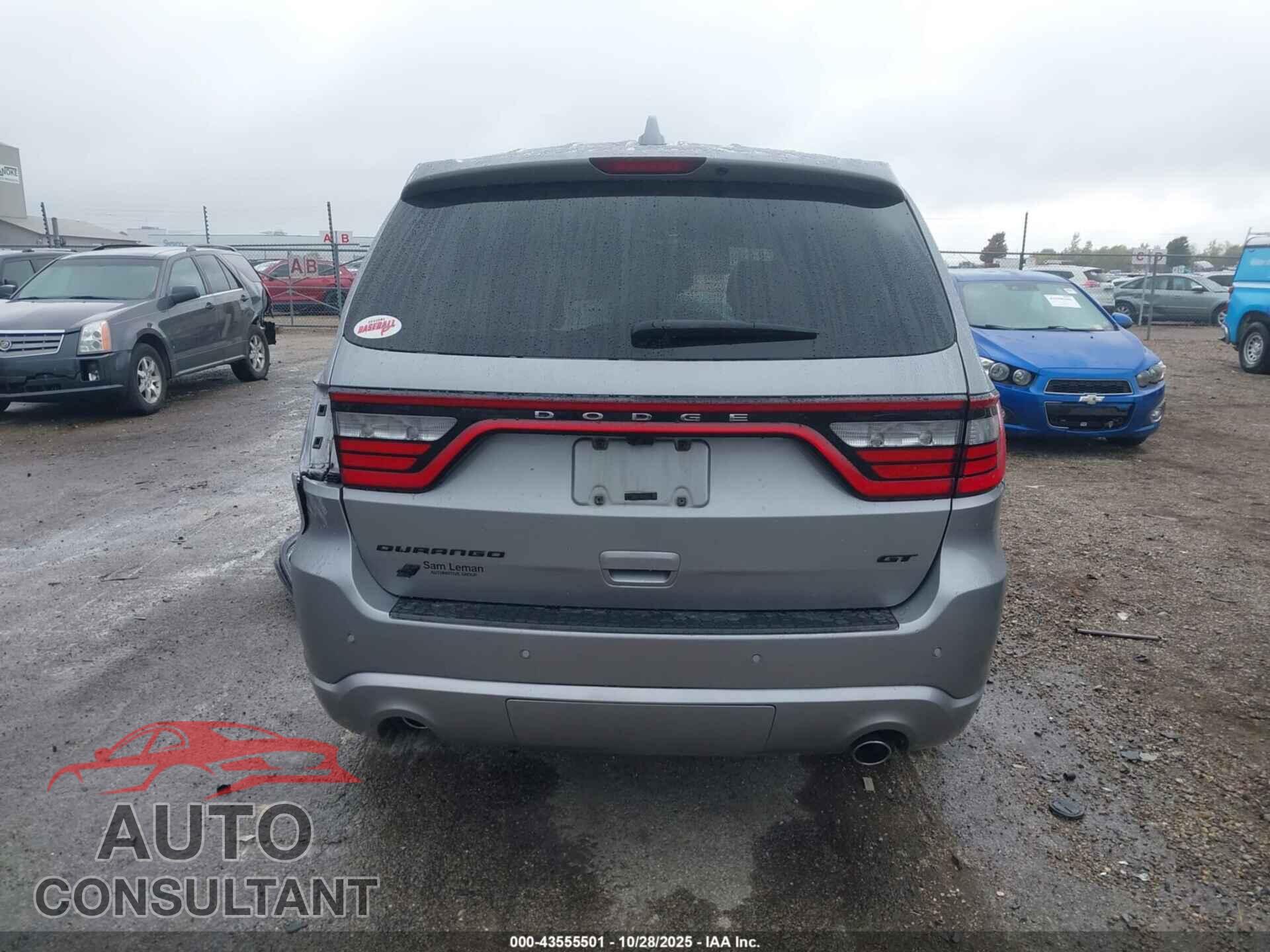 2019 DODGE DURANGO GT AWD Flexible Fuel - 1C4RDJDG8KC733973