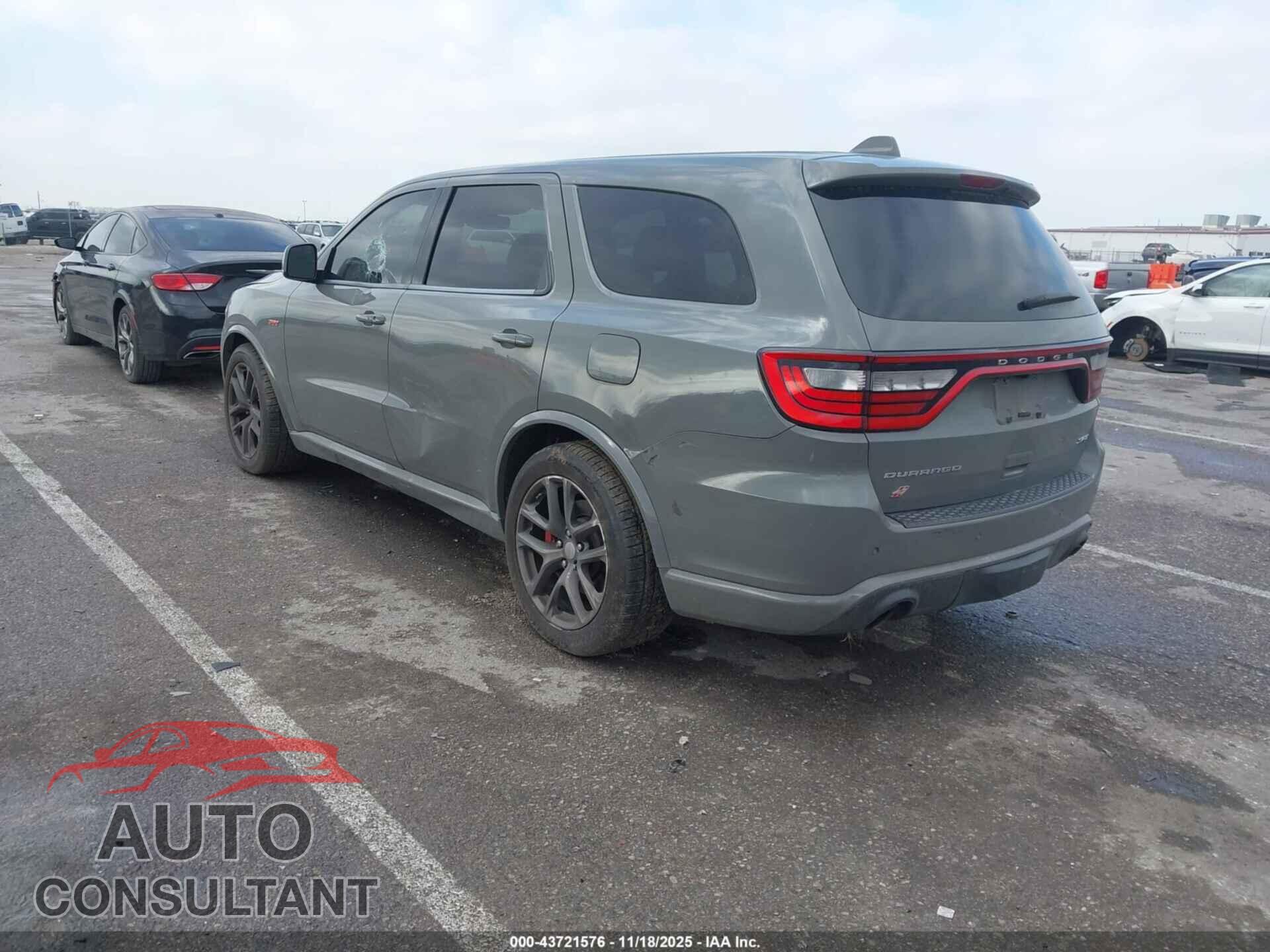 2019 DODGE DURANGO SRT AWD Gasoline - 1C4SDJGJ1KC605356